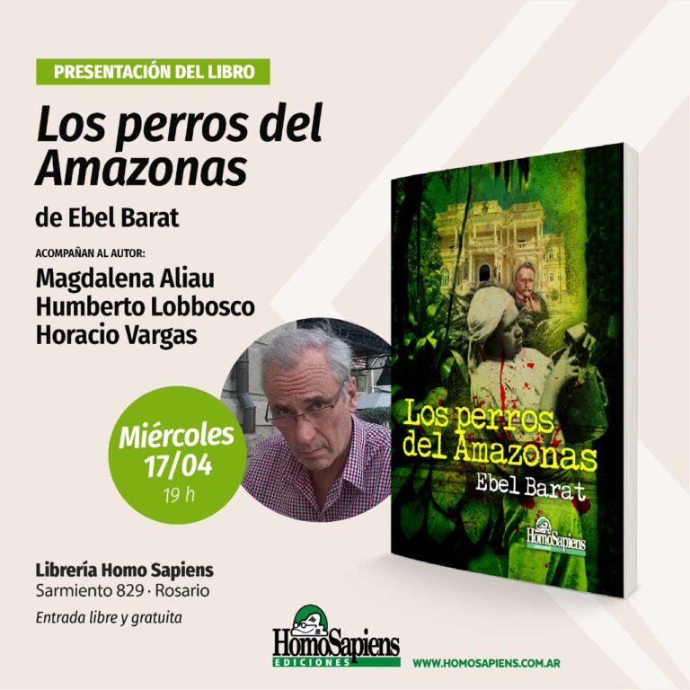 Presentación del Libro "Los perros del Amazonas" - EbelBarat
